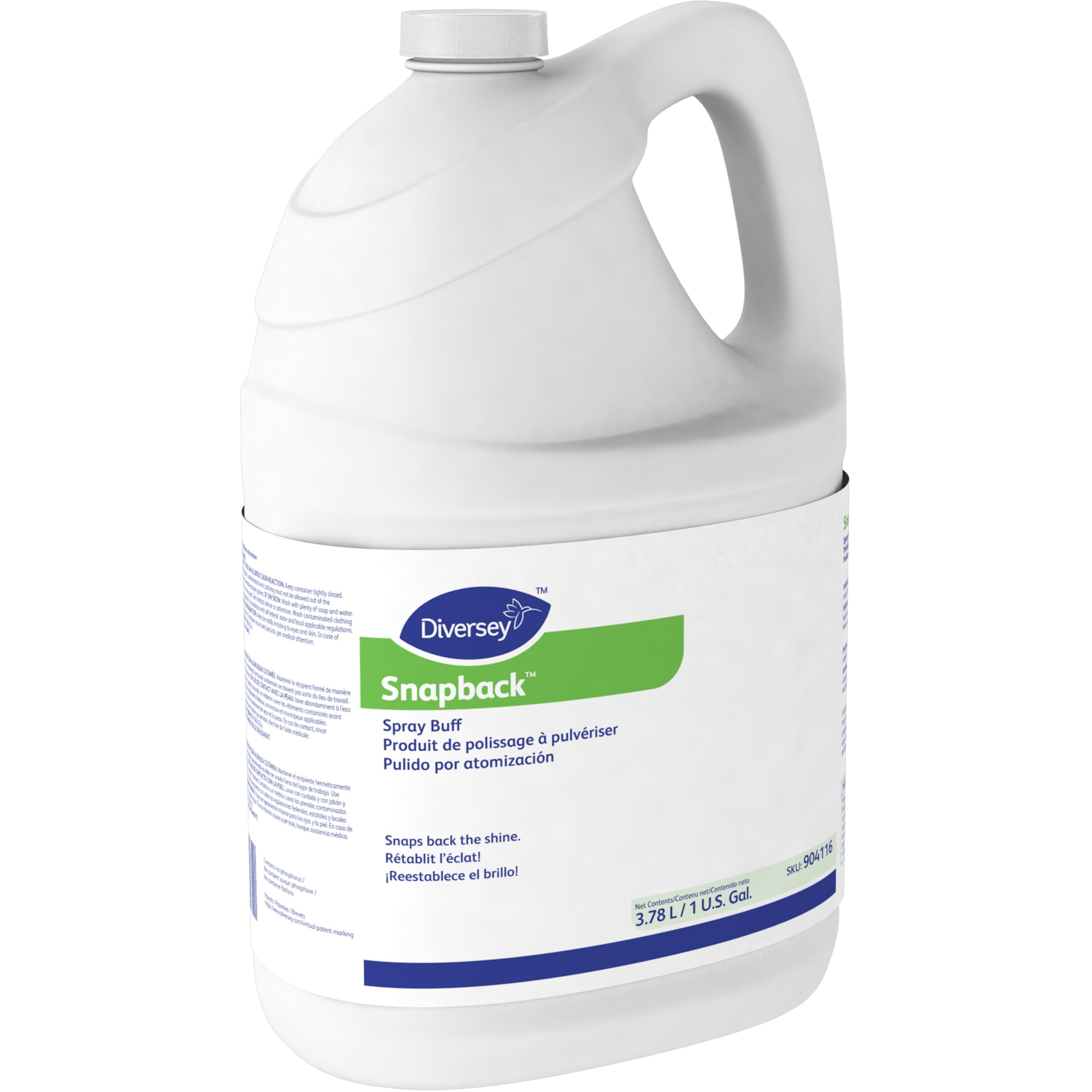 Diversey Snapback Spray Buff, 1 Gallon, 4 Bottles/Carton - Walmart.com