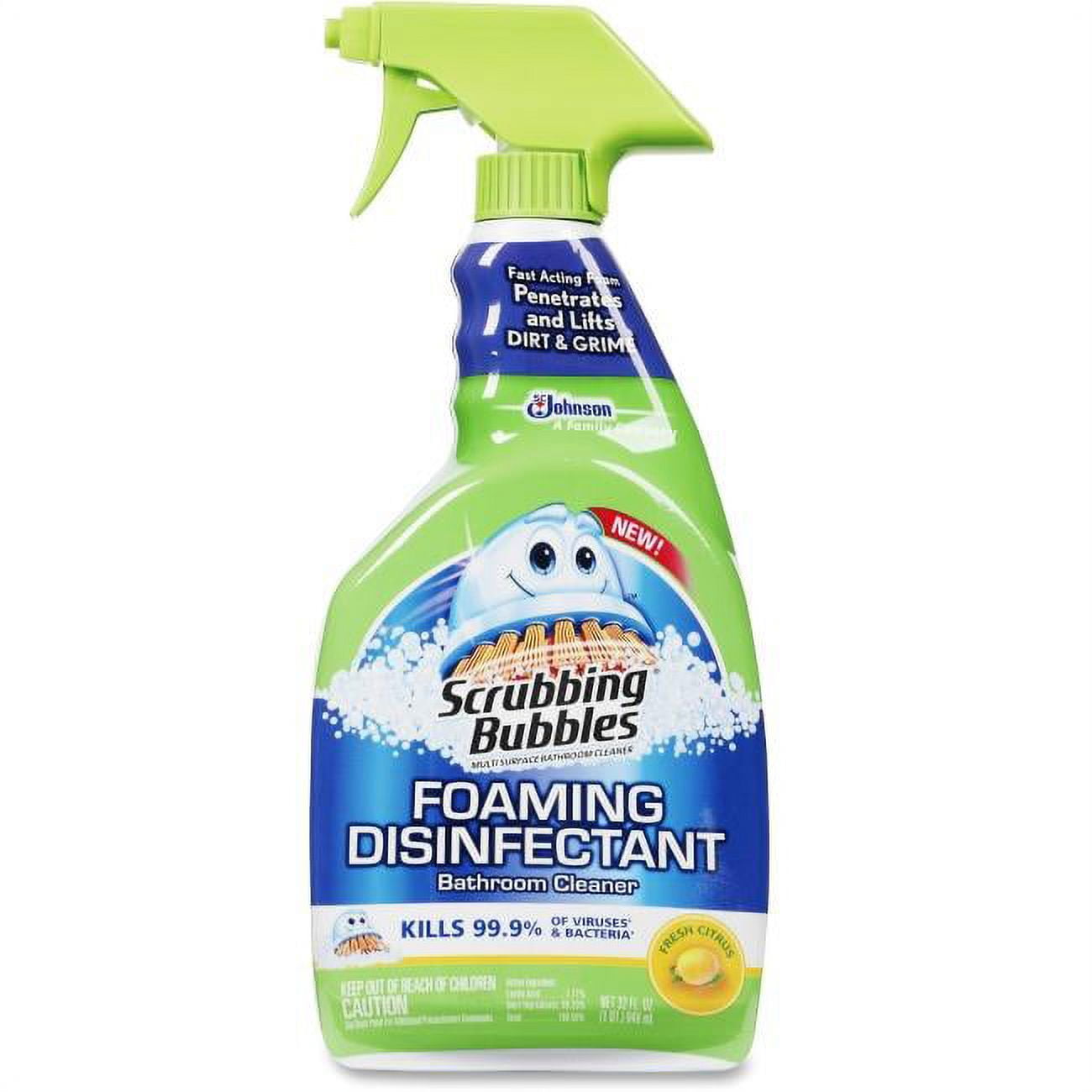 Diversey Scrubbing Bubbles Foaming Bathrm Cleaner - Walmart.com