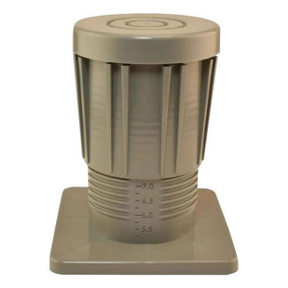 DiversiTech AER-8 - Heat Pump Riser 5"- 8" Adjustable Black (4 Pack ...