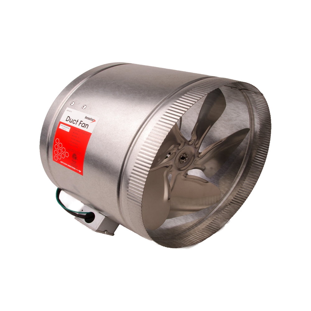 Diversitech 625-AF12 Fan, Duct, 975 cfm, 120 V, 1 A, 75 W, 12 in Dia, 9 ...