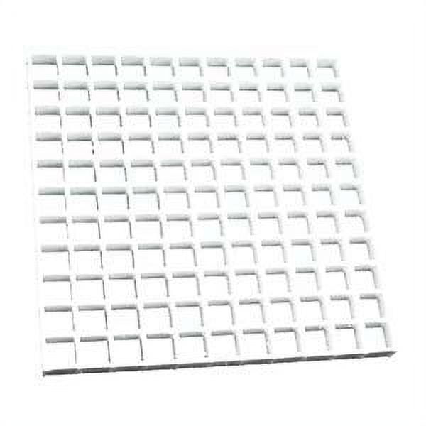 Diversitech 650-300 Egg Crate Louver, 2 ft H x 2 ft W Duct, Polystyrene ...