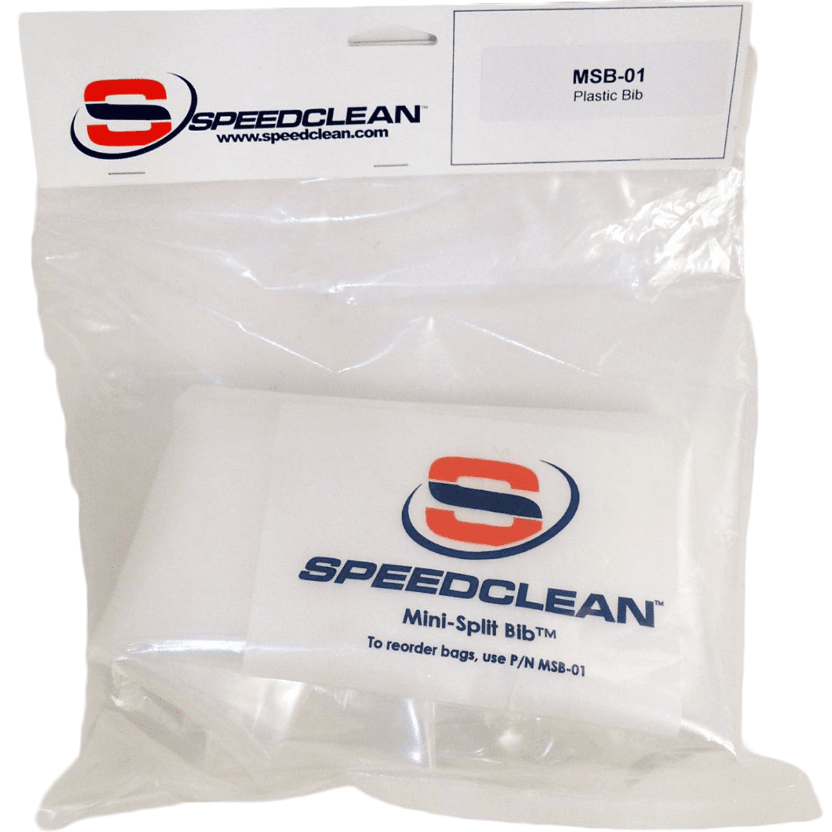 SpeedClean MSB-01 - Mini Split Bib Kit Replacement Bib - Walmart.com