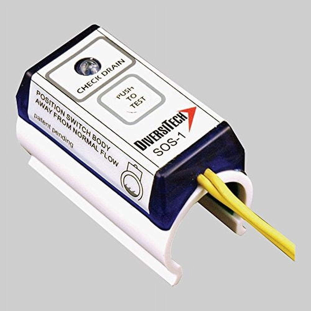 Diversitech Safety Overflow Switch, 4.65" x 1.65" x 6.7" (SOS-1 ...