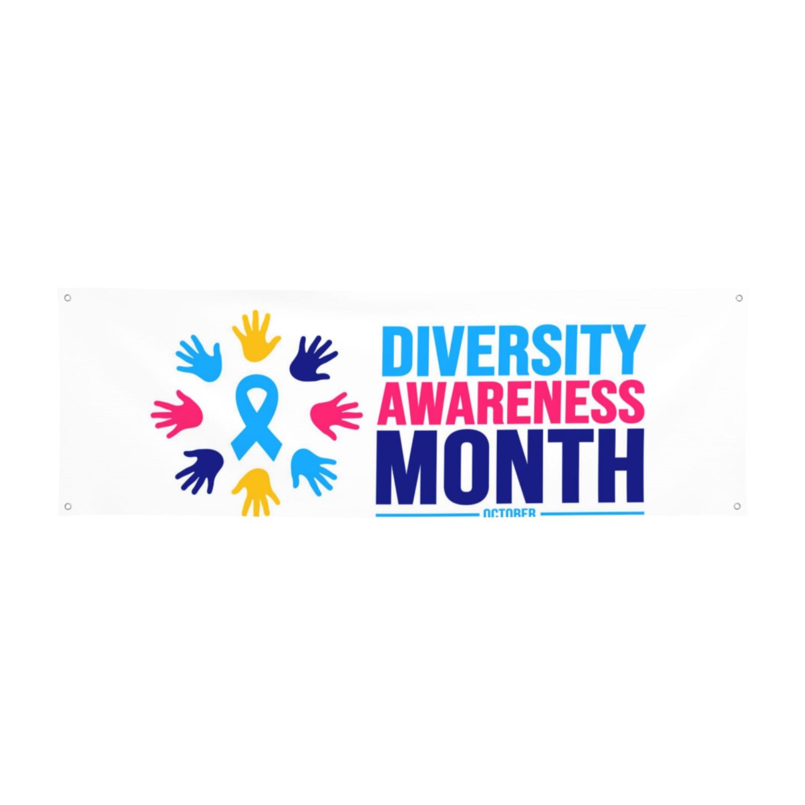 Diversity Awareness Month Large Banner Party Decorations Sign Banner ...