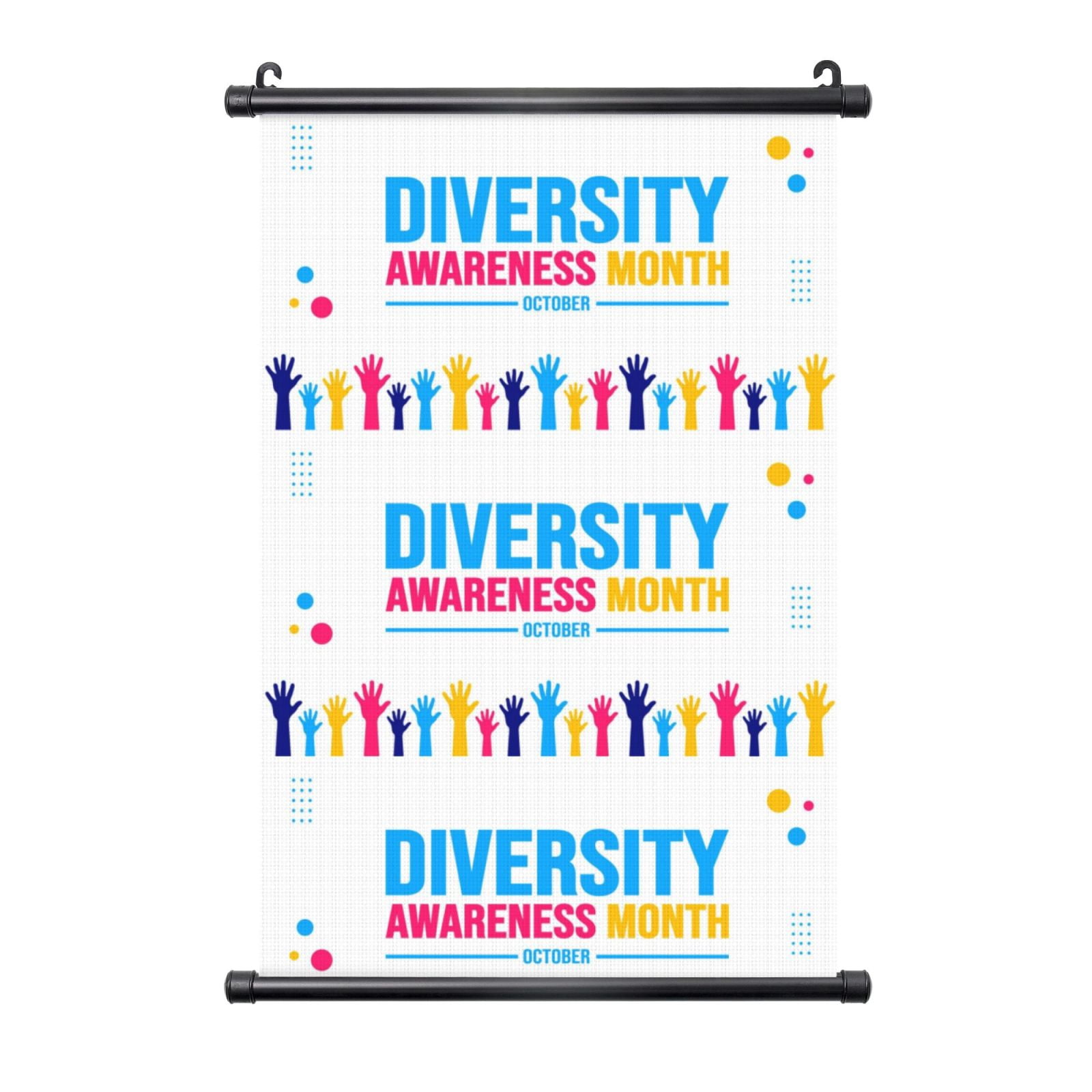 Diversity Awareness Month Poster Wall Art Banner Backdrop Prints ...