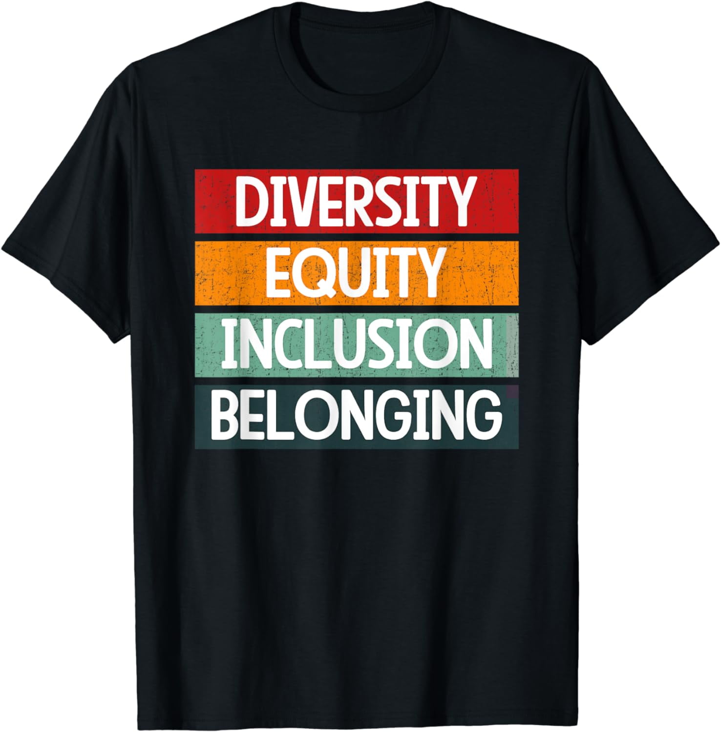 Diversity Equity Inclusion Belonging T-Shirt - Walmart.com