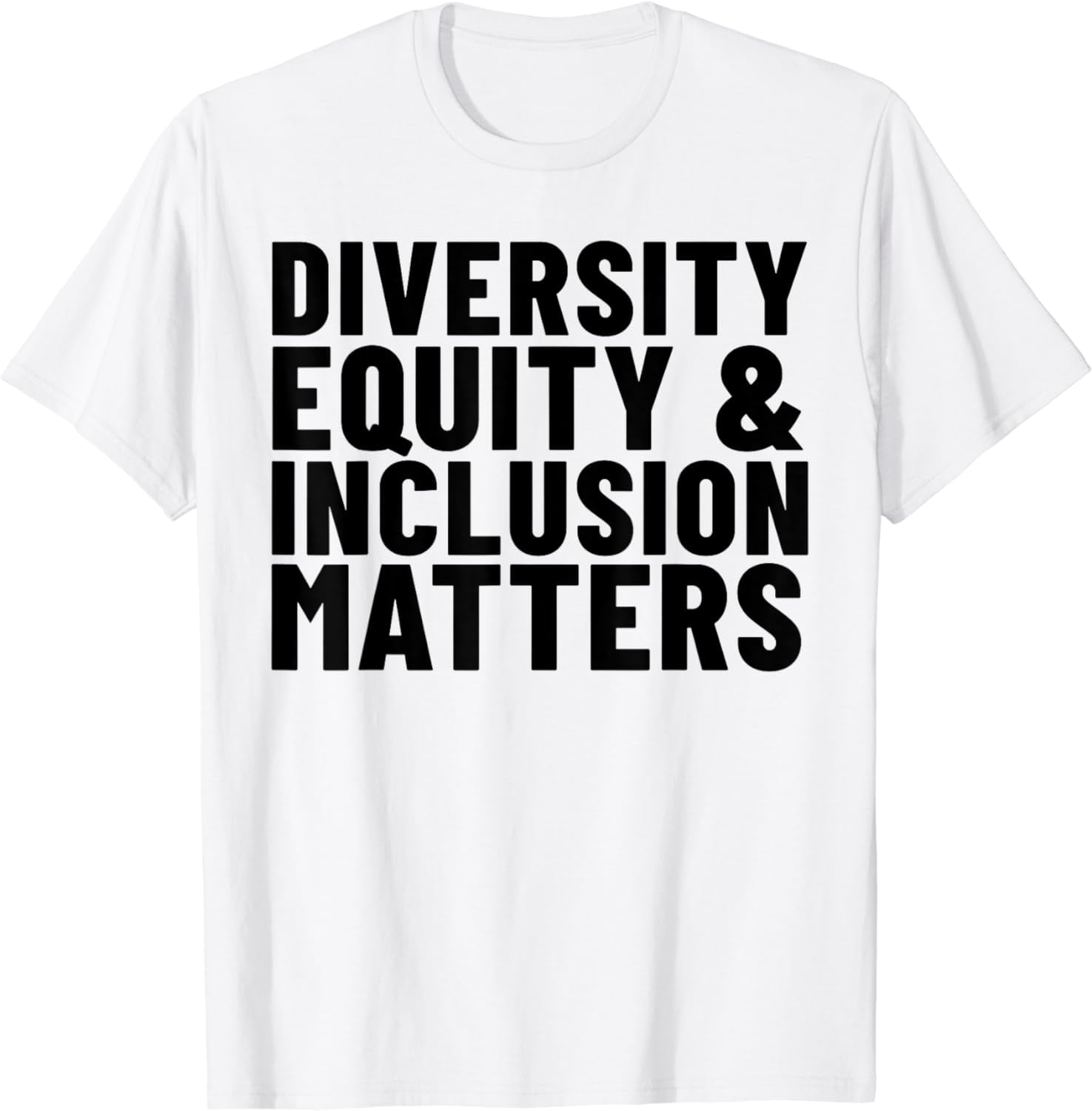 Diversity, Equity and Inclusion Support DEI T-Shirt - Walmart.com