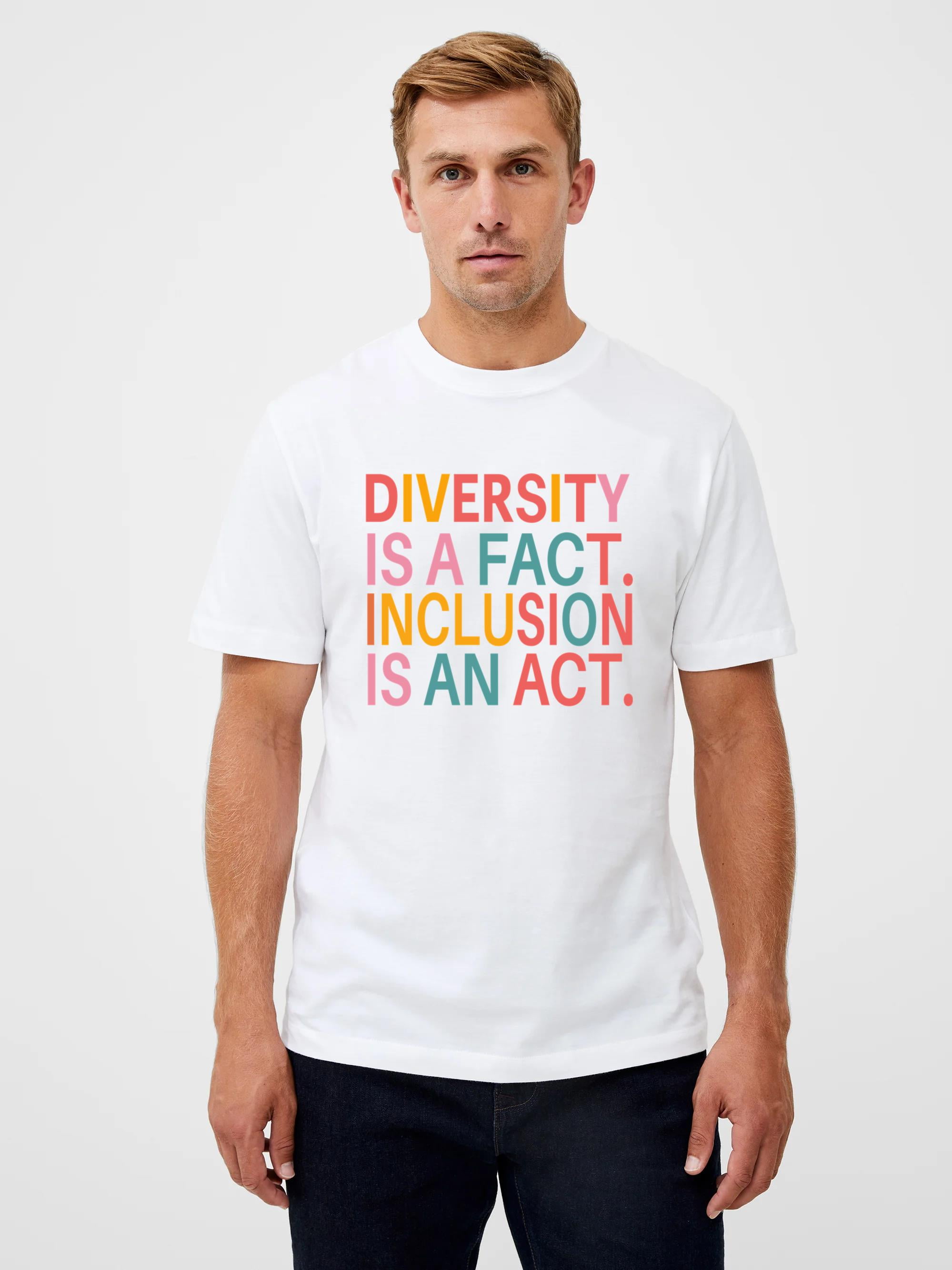 Diversity Inclusion Positive Message Unity Equity Equality Ally Support ...