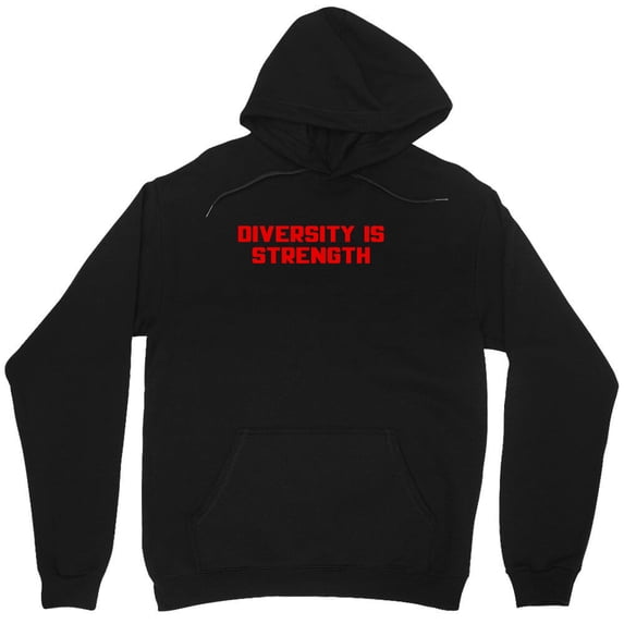 Diversity Is Strength Red Graphic Inspirational Quote Social Justice ...
