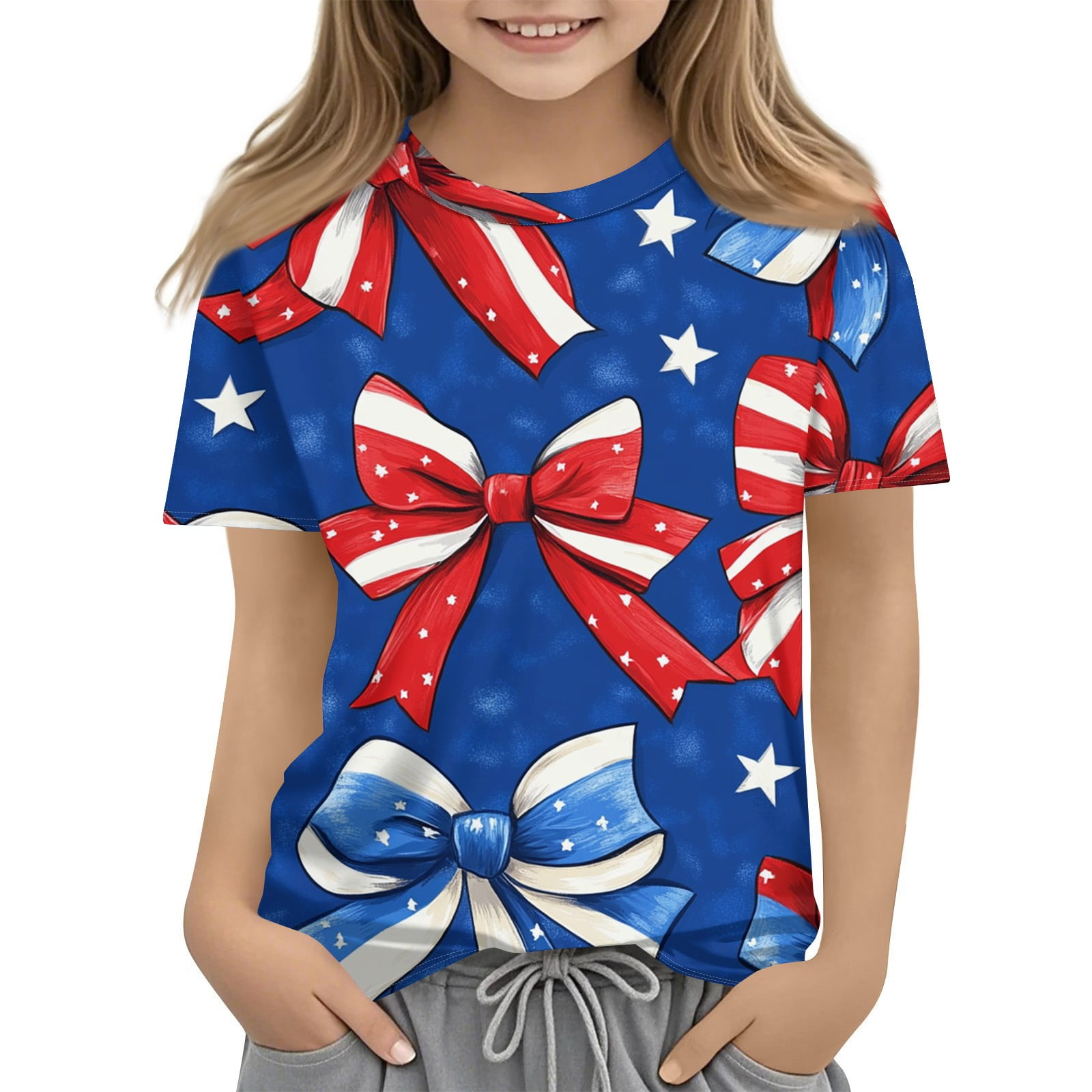 Divhosrg 4th of July Outfits for Toddler, Usa Shirts for Family ...