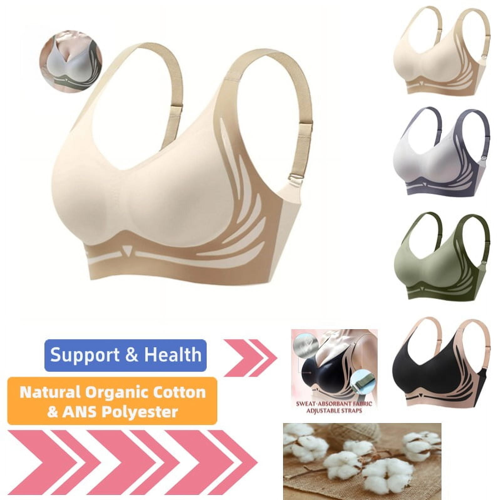 Divhosrg Caralush Woman Bra, Lushfitting Powerful Push-up Seamless Bra ...