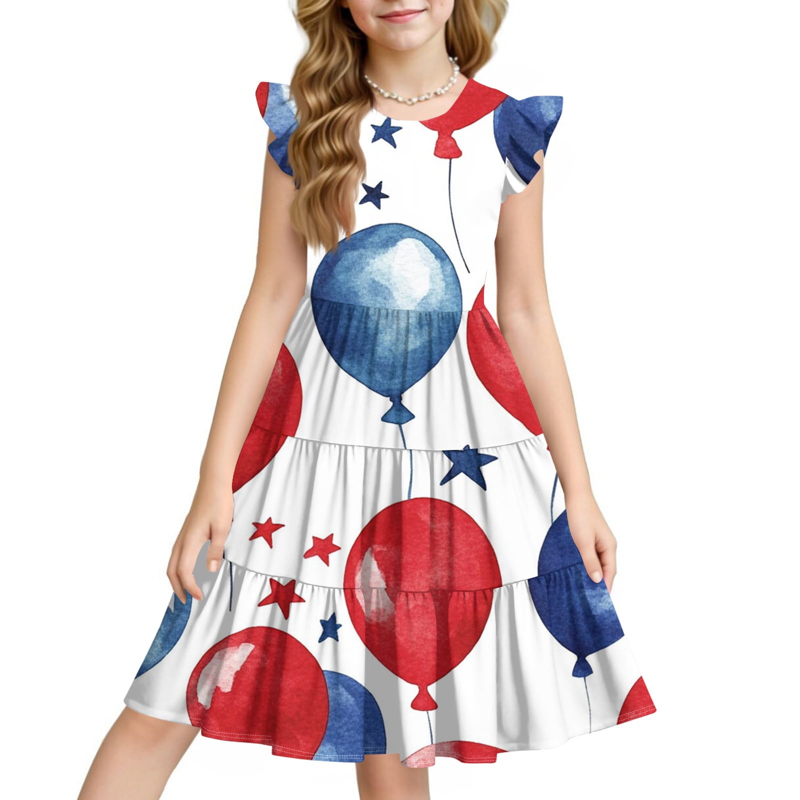 Divhosrg Girls 4th Of July Tops, Girls Fourth Of July American Flag ...