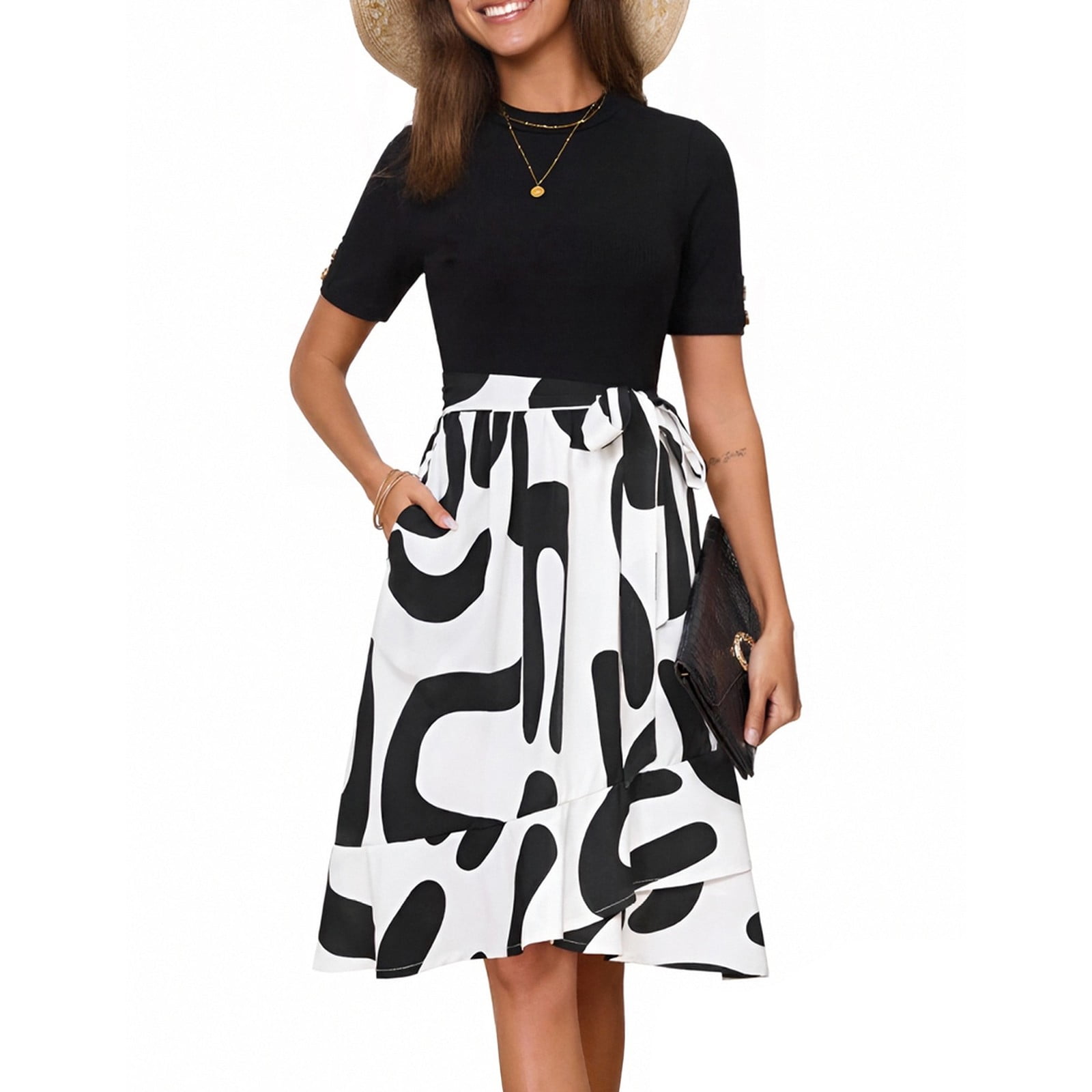 Divhosrg Summer Dresses for Women, Beach Dresses for Women Casual ...