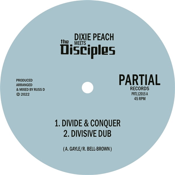 Dixie -& The Disciples- Peach Divide And Conquer (Vinyl Record) 12 ...