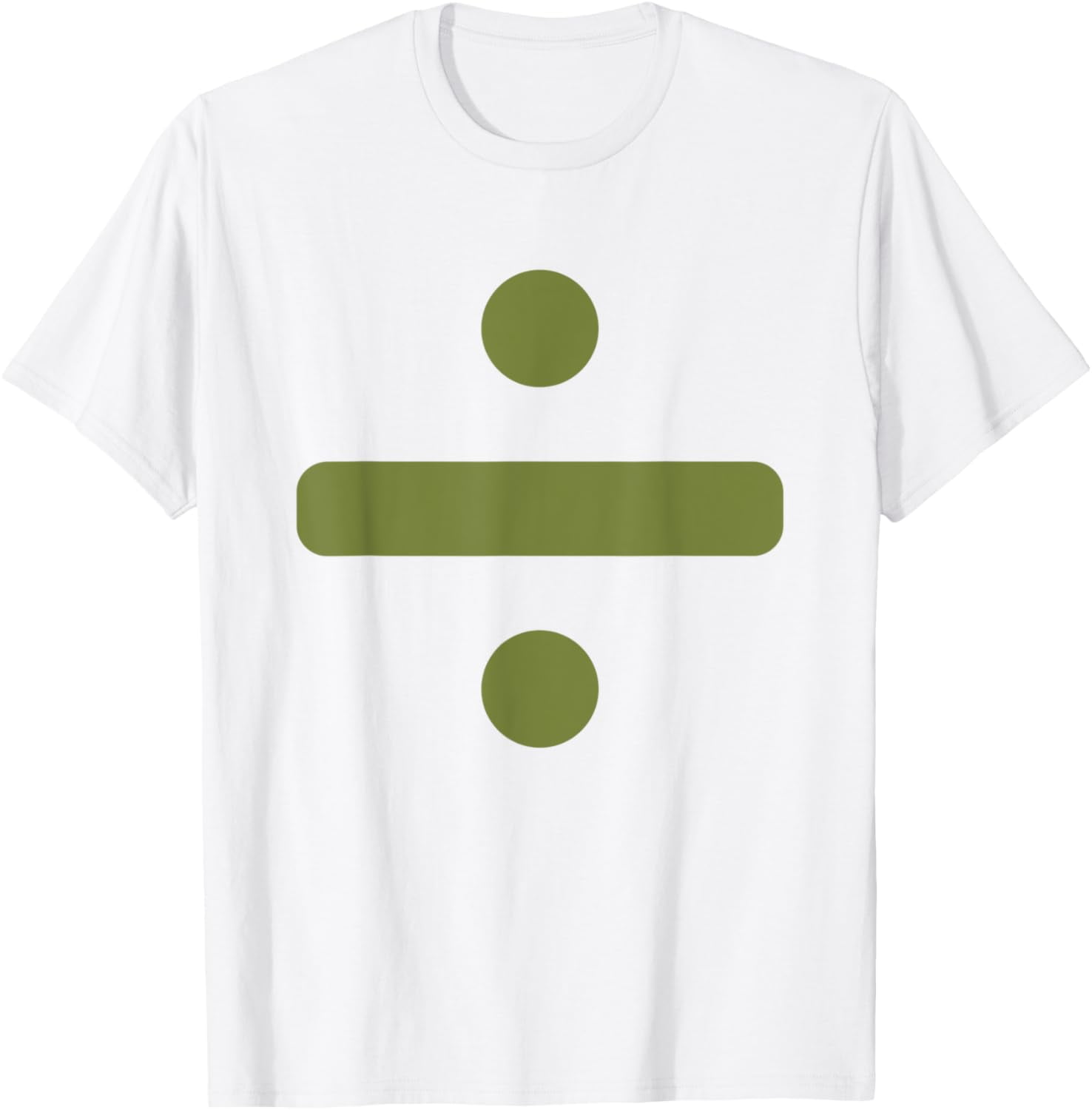 Divide Heavy Division Sign Division Symbol Costume T-Shirt men and ...