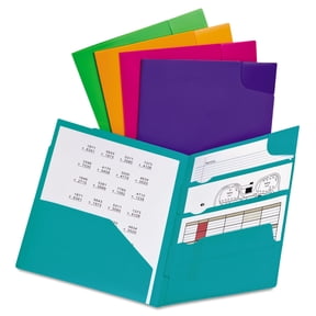 File Folders Multiple Sections