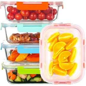 Divided Glass Container