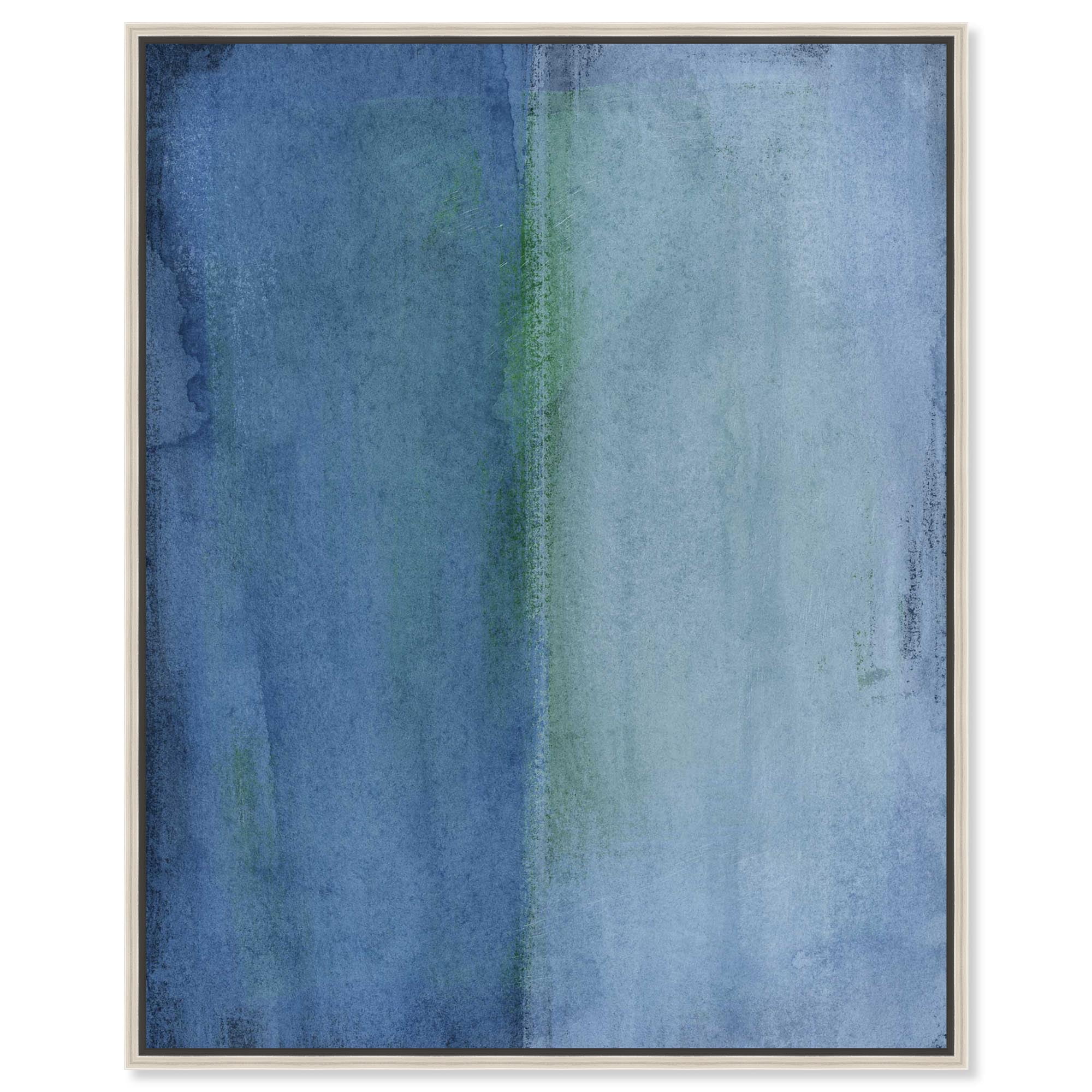 Divided Horizon Canvas Print Boho Wall Decor by Notoriart, Silver Frame ...