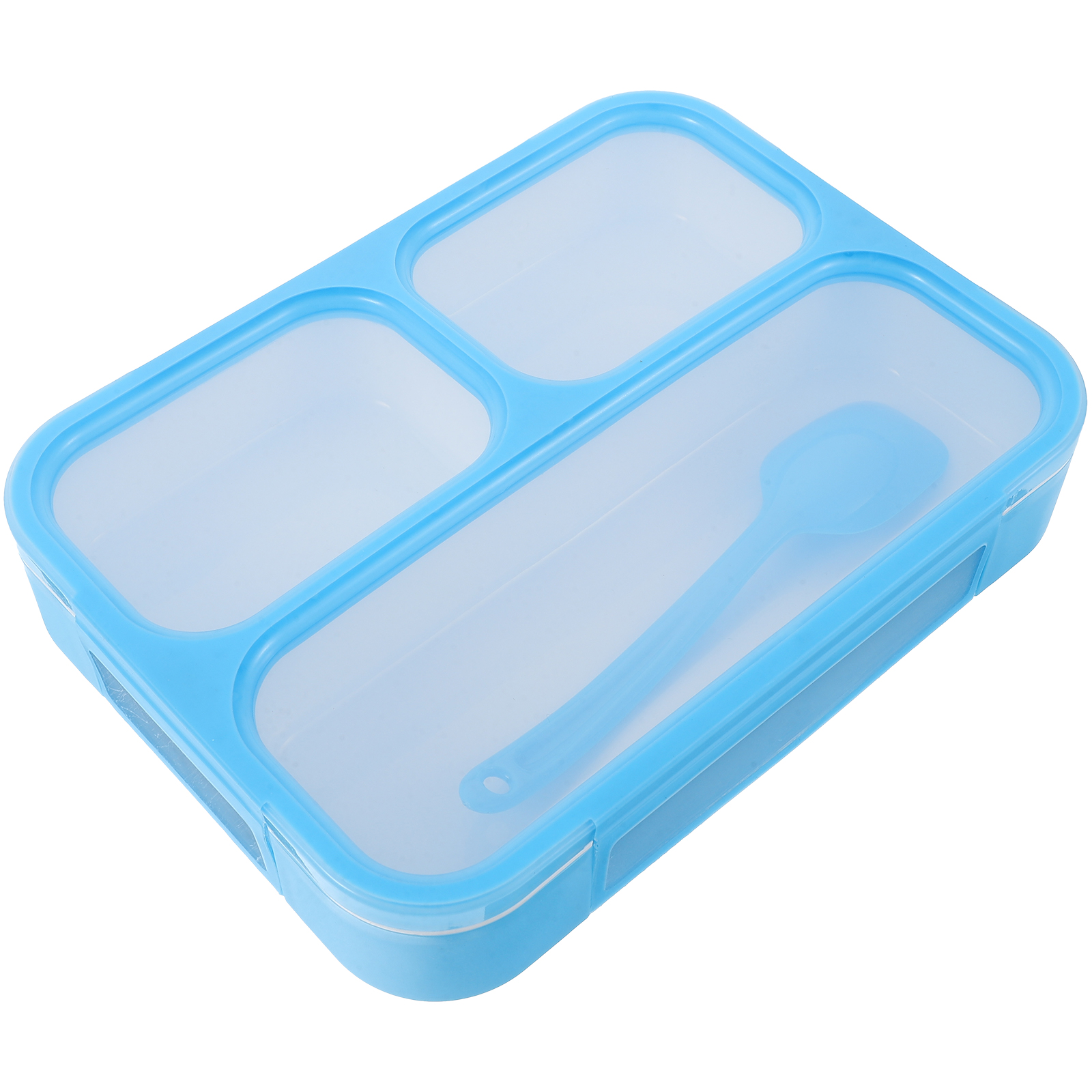 Guichaokj Divided Plastic Lunch Box Rubermaid Leakproof Container Food ...