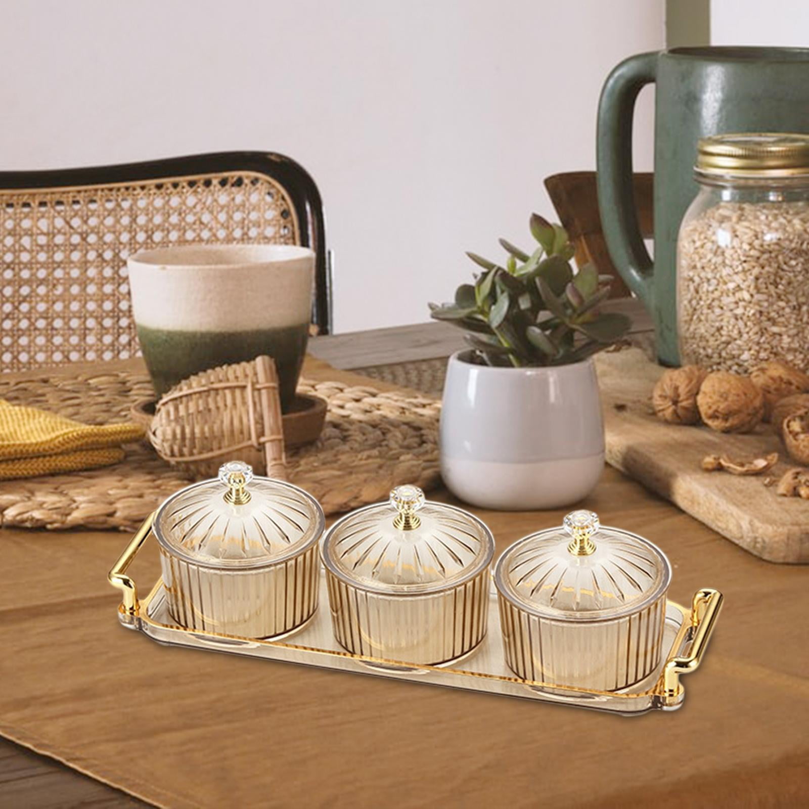 Divided Serving Platter Serving Bowls for Condiments, Side Dishes, Pre ...