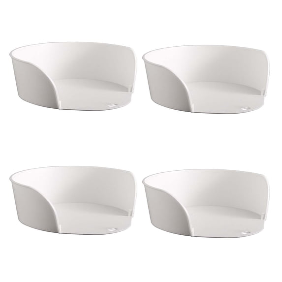 Divided Serving Platter, Kitchen Tray with Multi Compartment Design ...