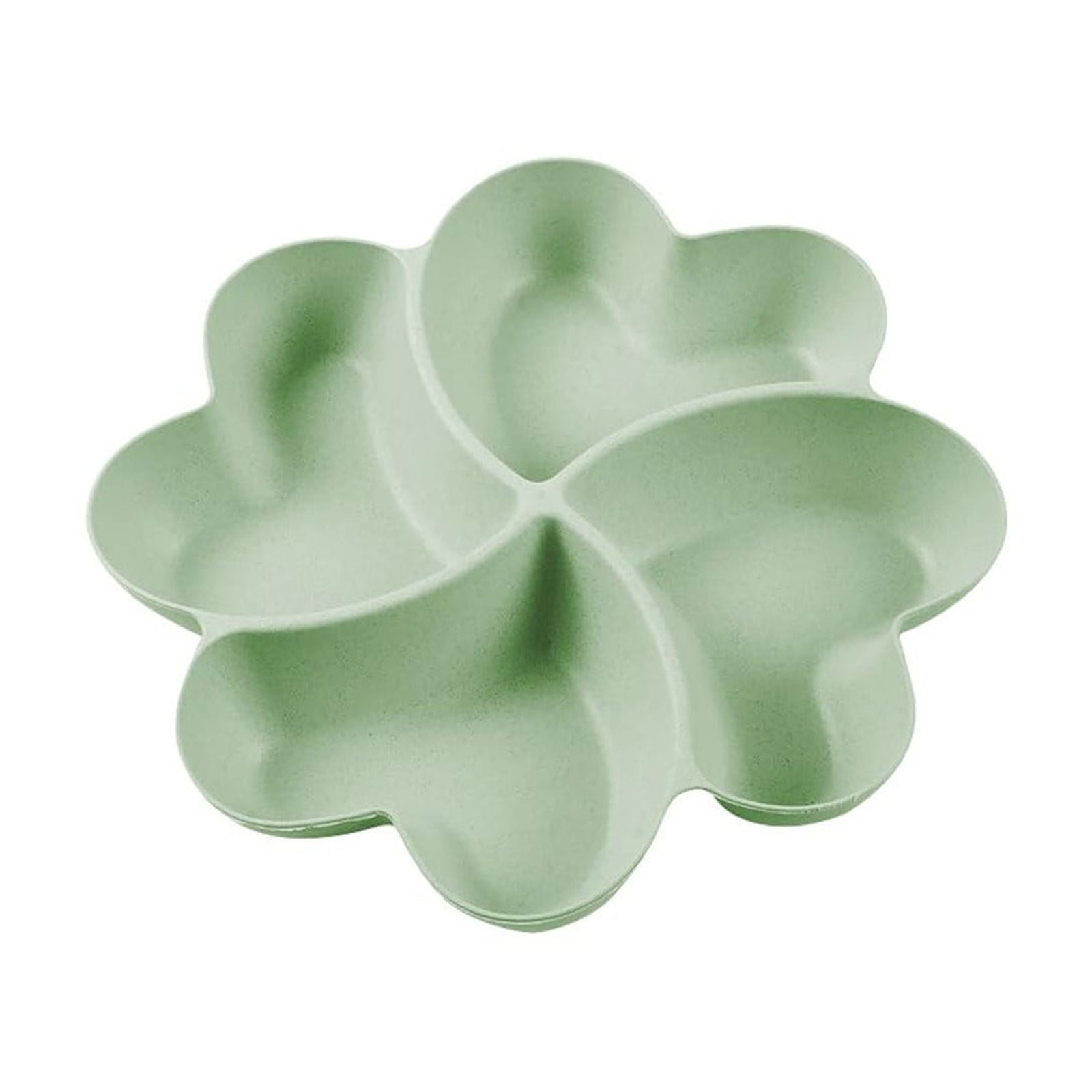 Divided Serving Tray Appetizer Sectioned Platter 4 Compartments Dessert ...