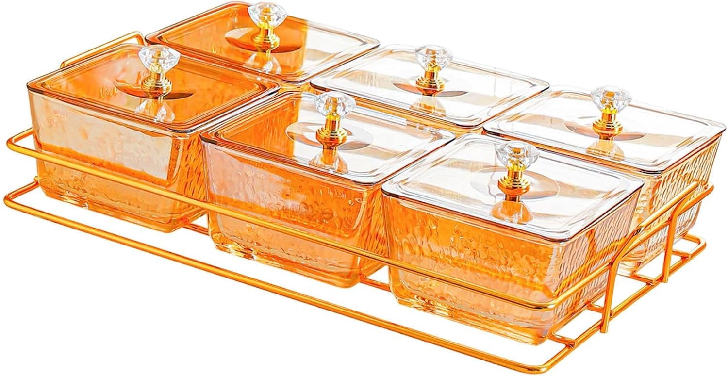 Divided Serving Tray, Dish, Storage Container Fruit Snack Serving Tray ...