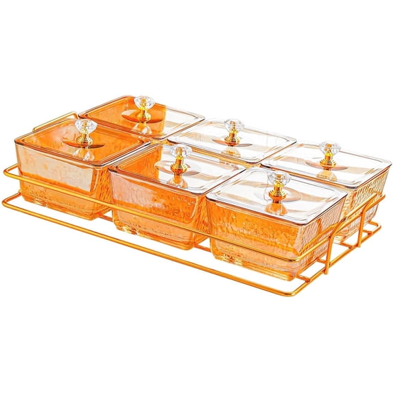 Divided Serving Tray, Dish, Storage Container Fruit Snack Serving Tray ...