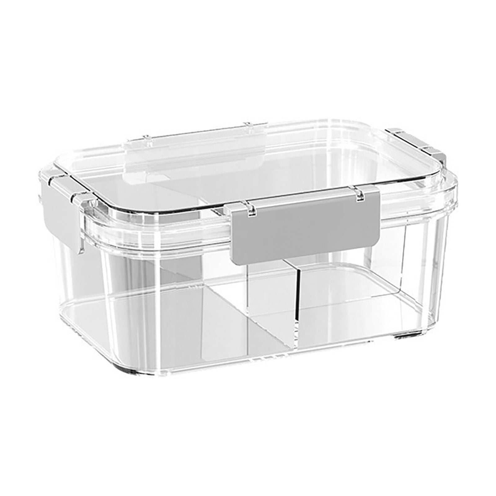 Divided Serving Tray with Lid Snack Box Container Snackle Box ...