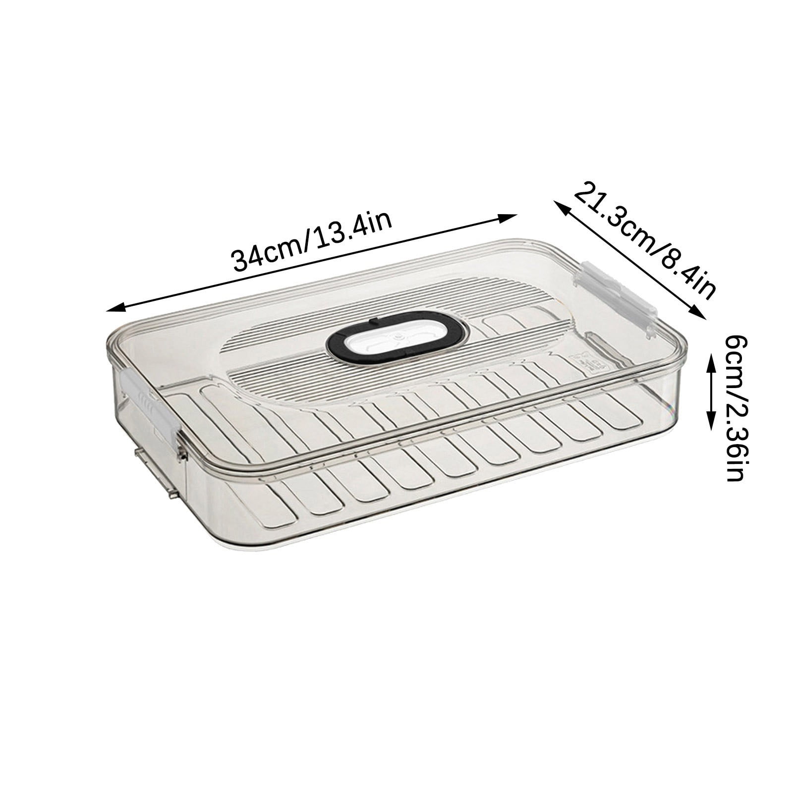 Divided Snackle Box With Handle Food Serving Tray Charcuterie Board ...
