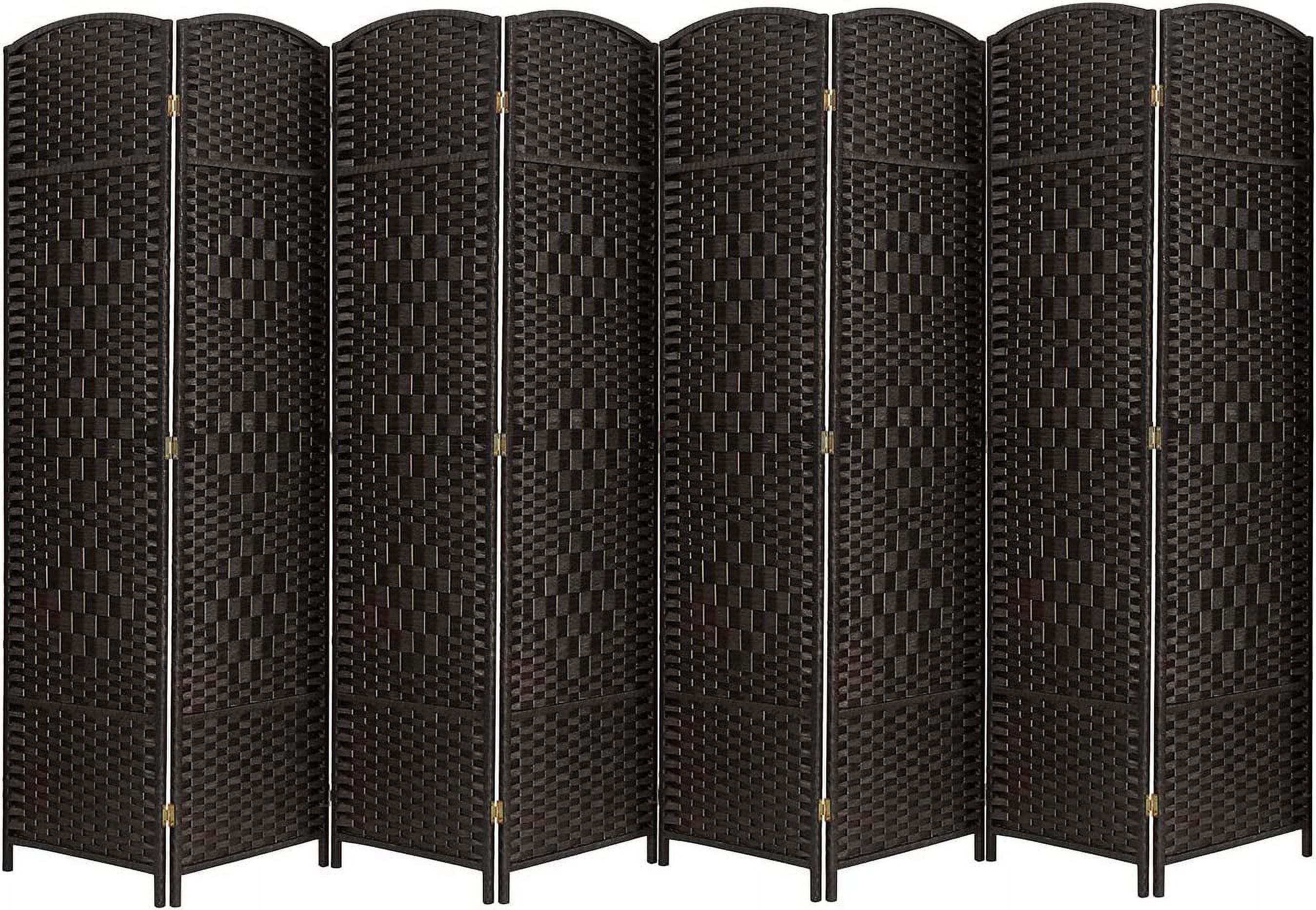 Divider Folding Privacy Screen with Diamond Double-Weave Room dividers ...