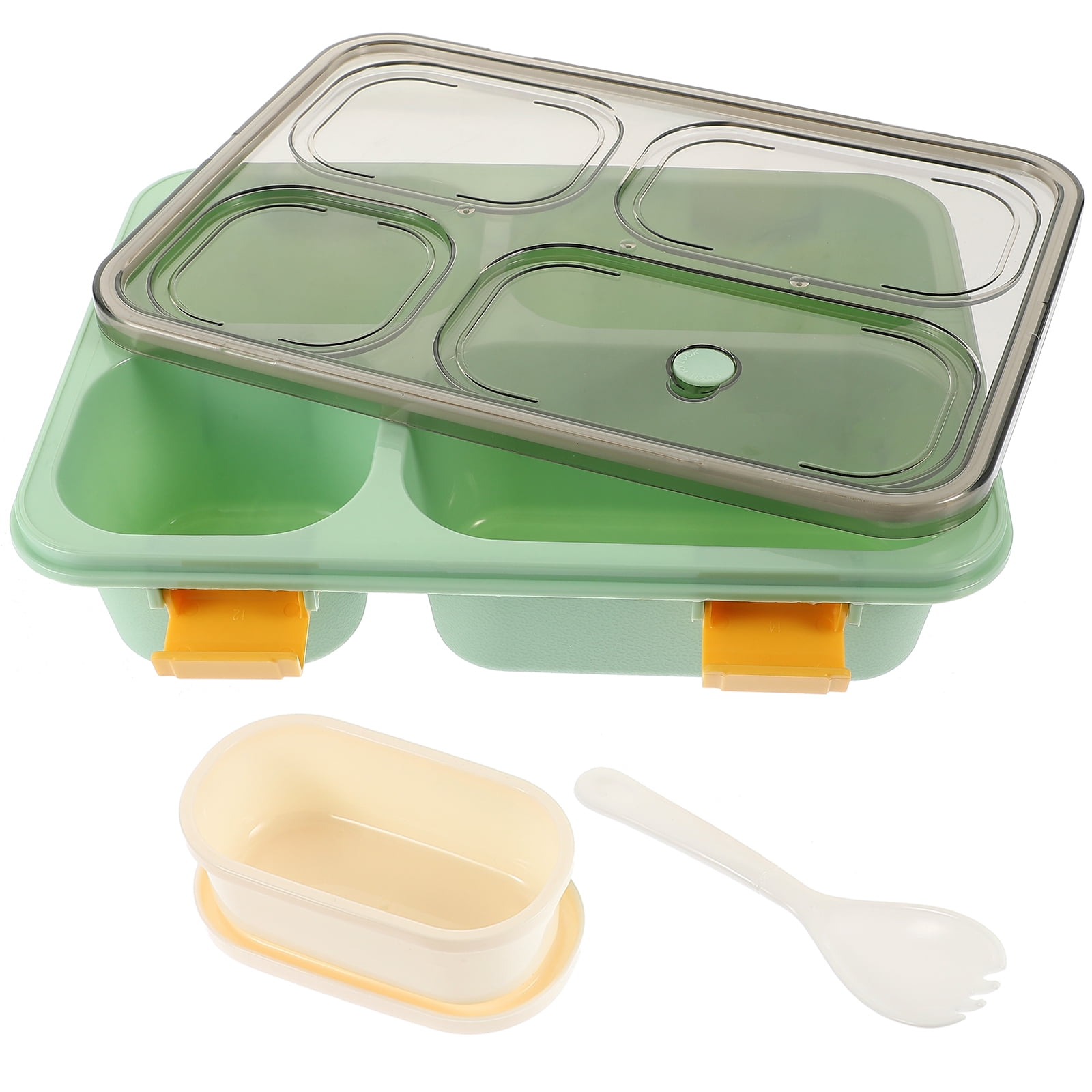 Divider Lunchbox Heated for Adults Food Storage Containers Leakproof Pp ...