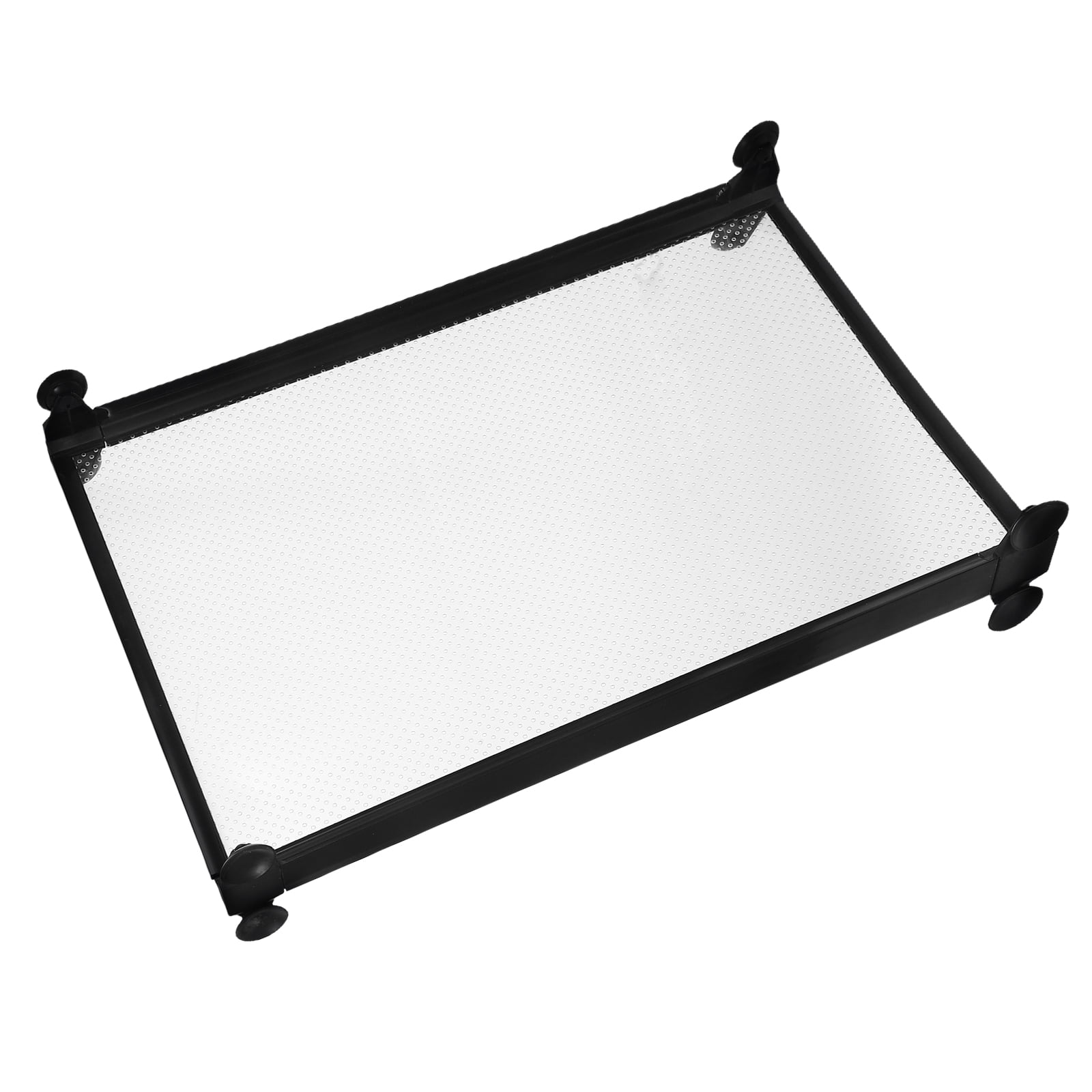 Divider with Suction Cup Fish Tank Filter Aquarium Substrate Black ...