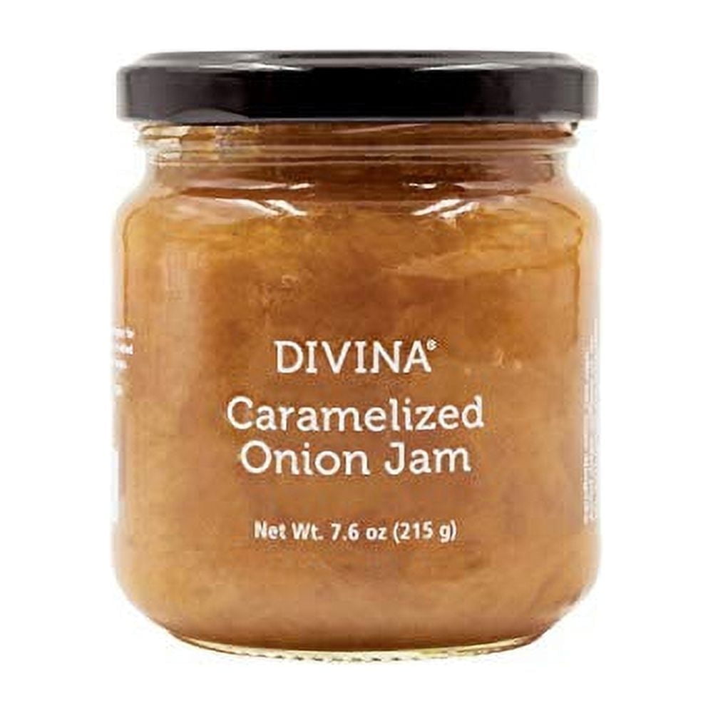 Divina Caramelized Onion Jam, 7.6 oz Jar - Walmart.com