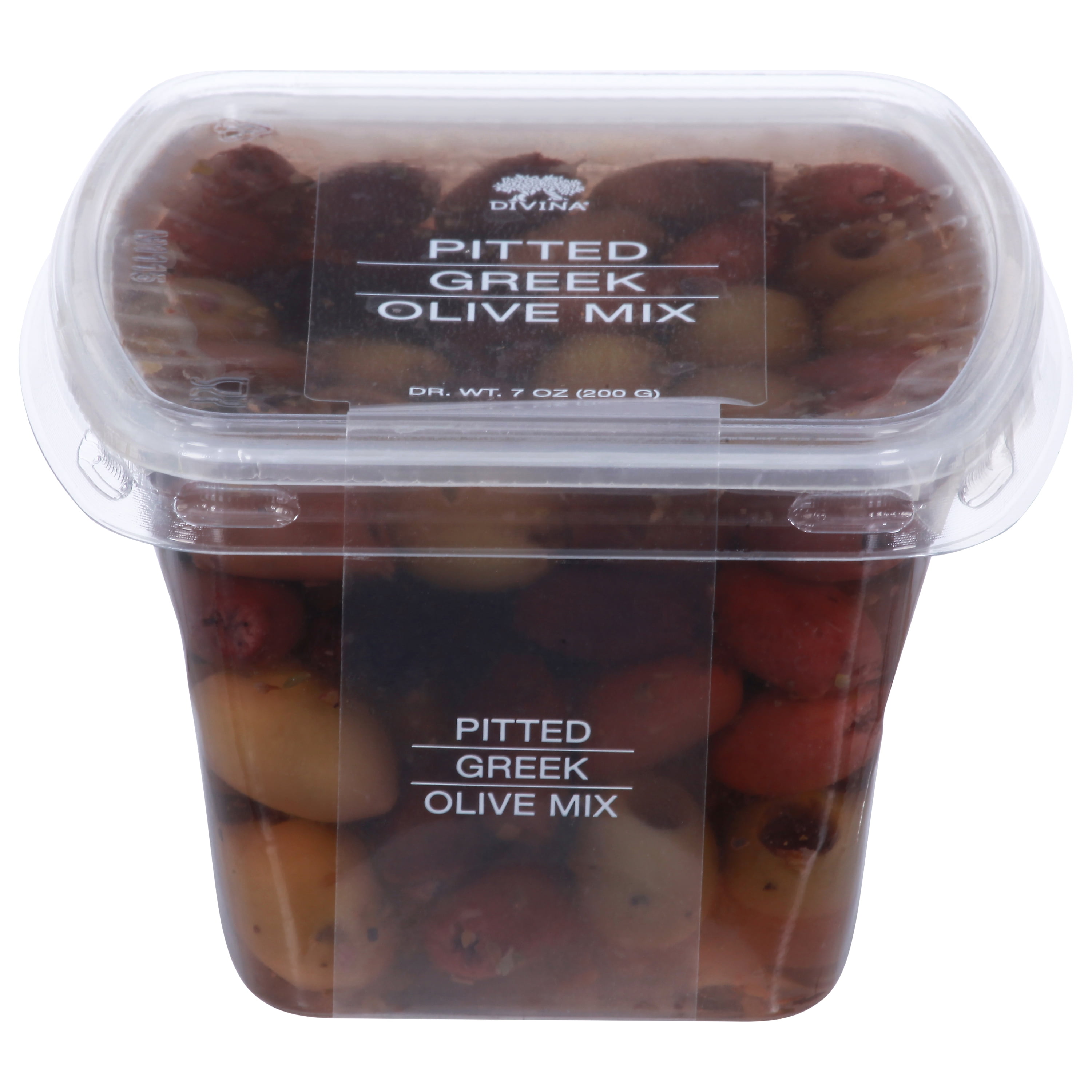 Divina Greek Pitted Olive Mix 7.4 oz (Pack Of 6) - Walmart.com