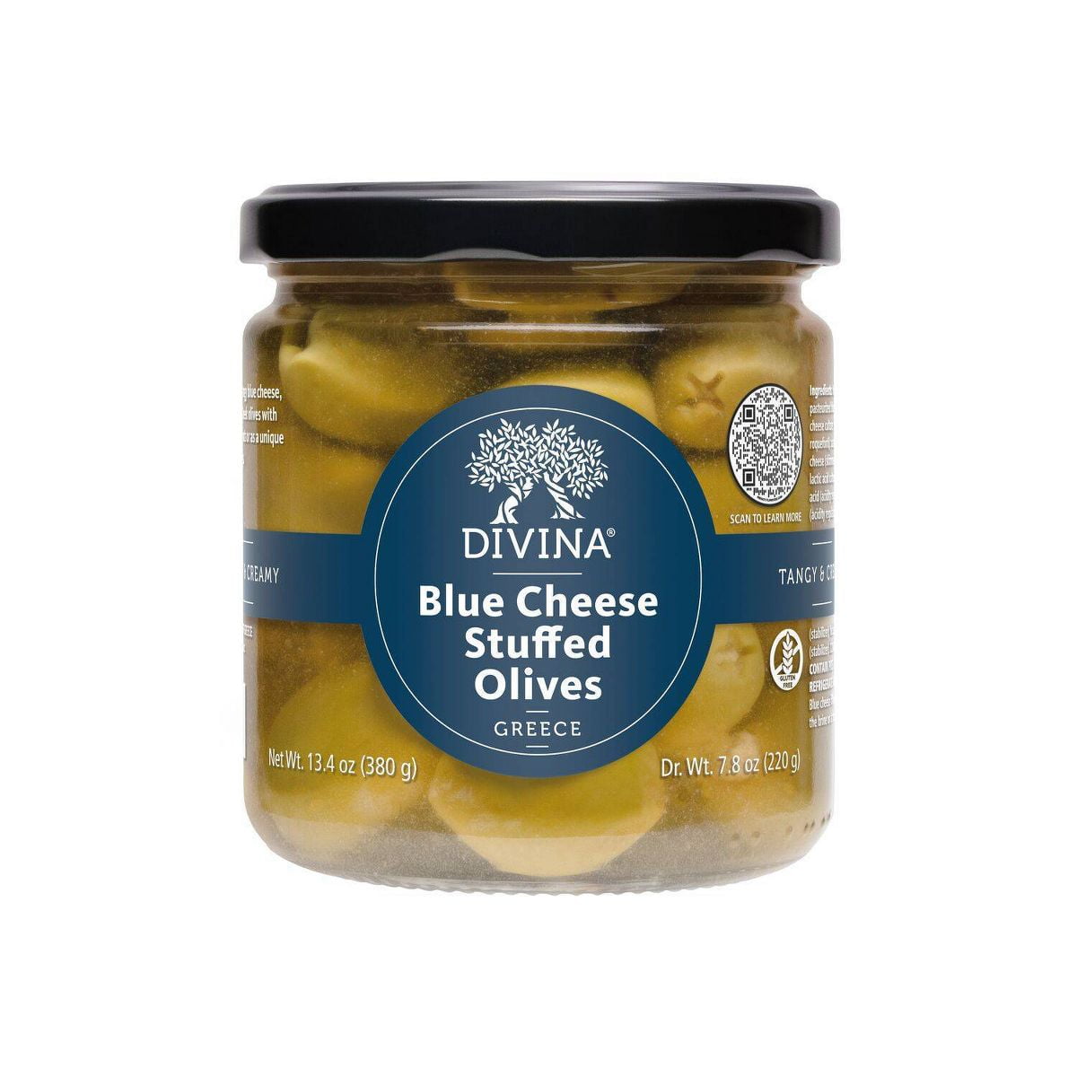 Divina Olives Stuffed with Blue Cheese - 7.8oz - Pack of 2 - Walmart.com