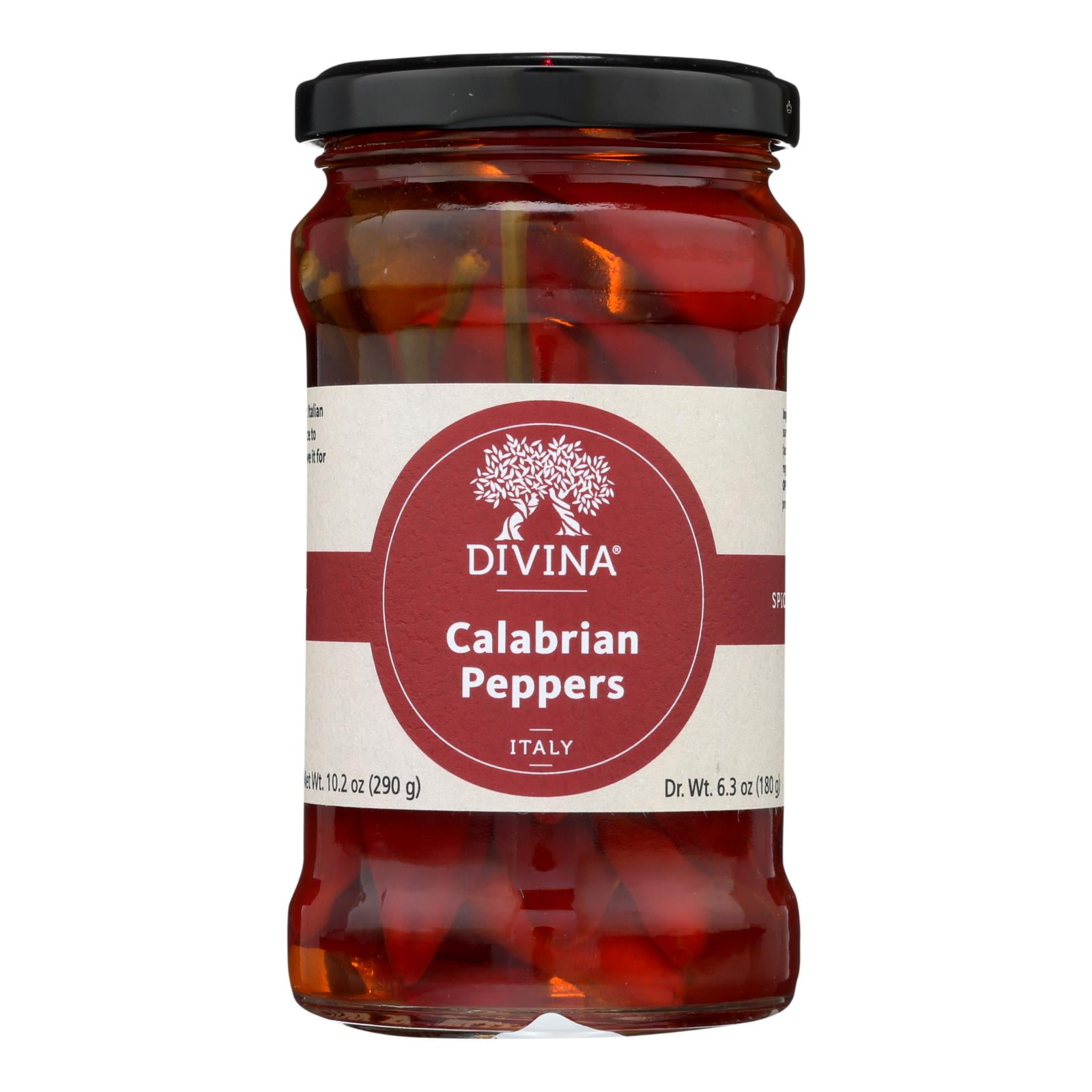 Divina Calabrian Peppers 9.2 oz (Pack Of 6) - Walmart Business Supplies