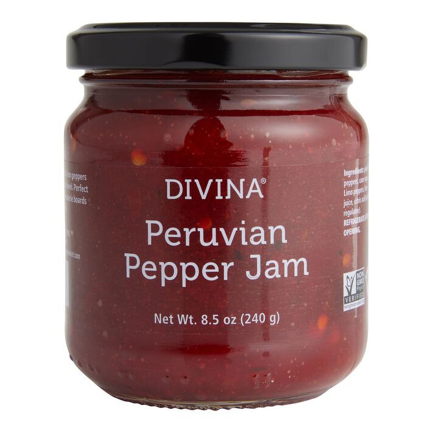 Divina Peruvian Pepper Jam 8.5 oz - Walmart.com