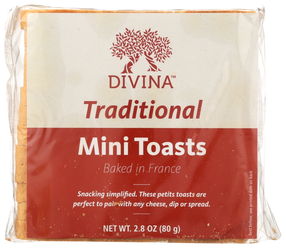 Divina, Traditional Mini Toasts, 2.8 Oz.4 - Walmart.com