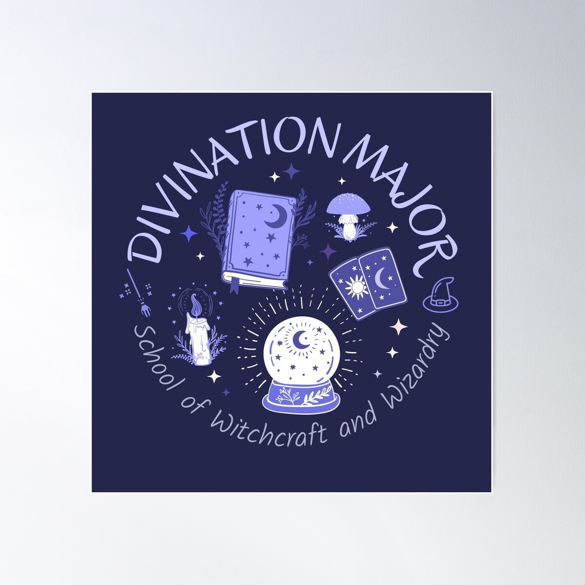 Divination Major For Student At School Of Witchcraft And Wizardry Blue ...