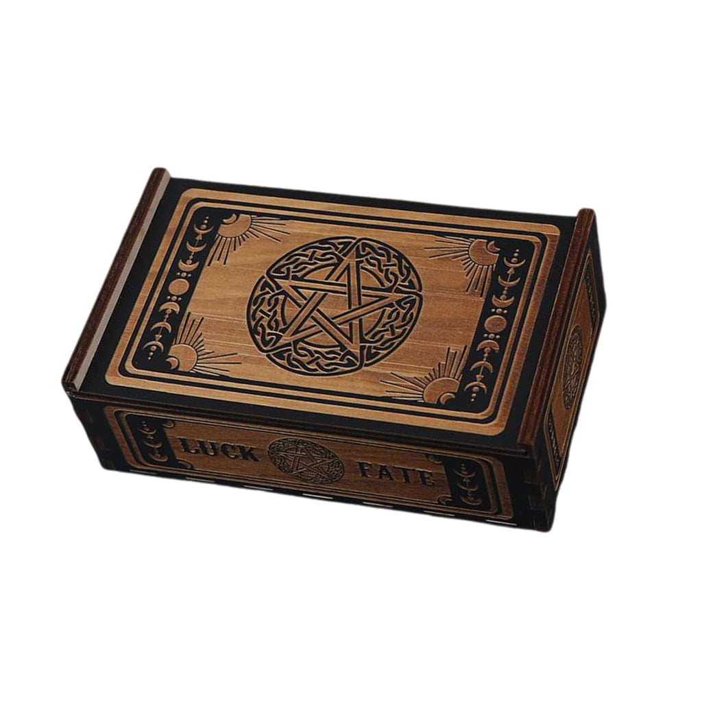 Divination Storage Box Tarot Cards Storage Box Gift Case Small Trinkets ...