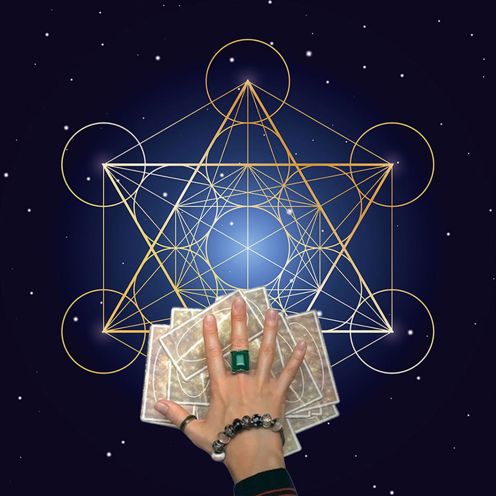 Divination Tablecloth Non-Slip Mat Tarot Cards Tablecloth Altars Cloth ...