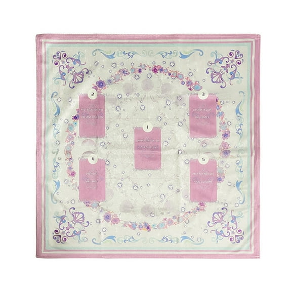 Divinations Tablecloth Card Reading Astrologys Tarots Cards Tablecloth ...