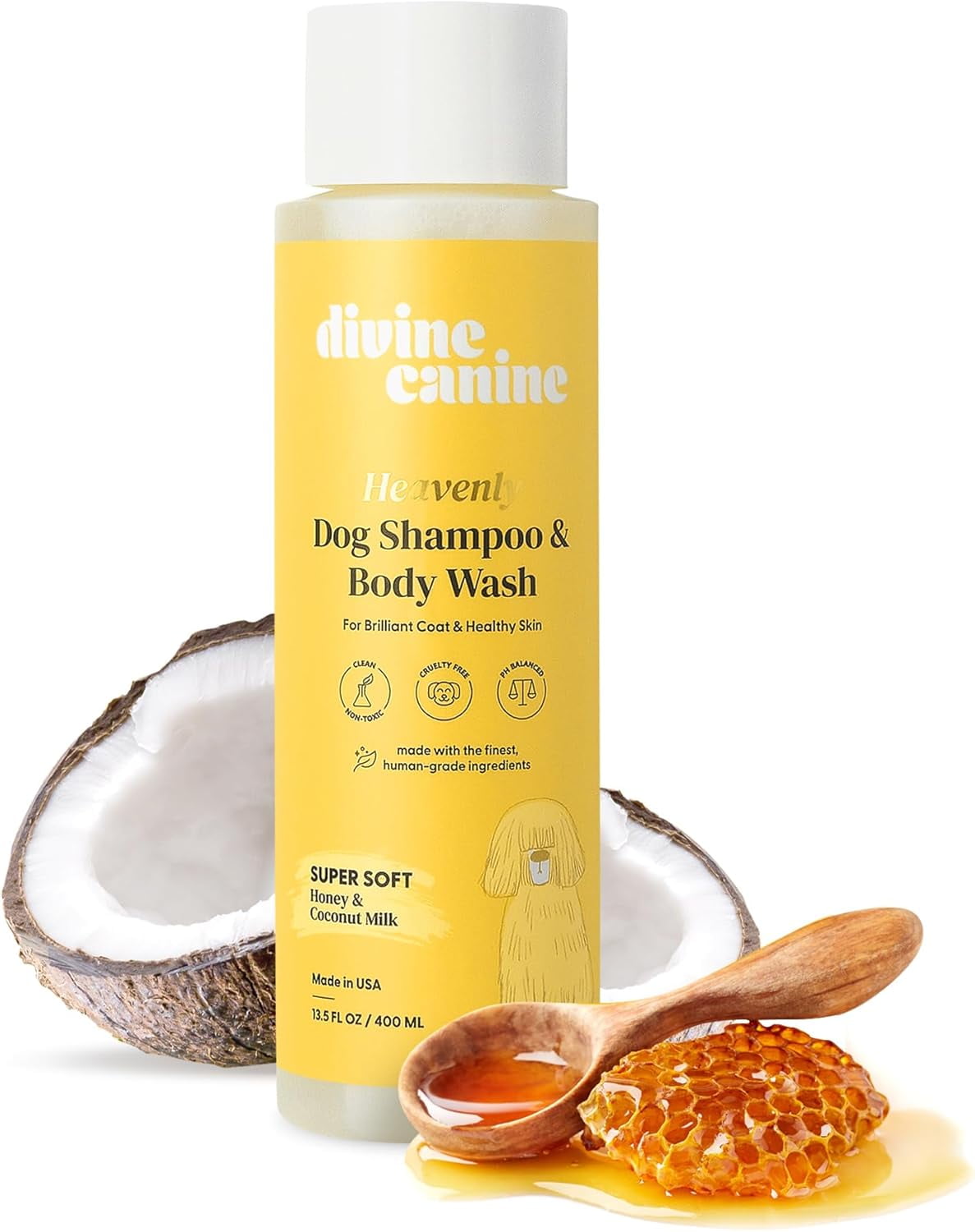 Divine Canine Dog Shampoo & Conditioner - Super Soft - Deep ...