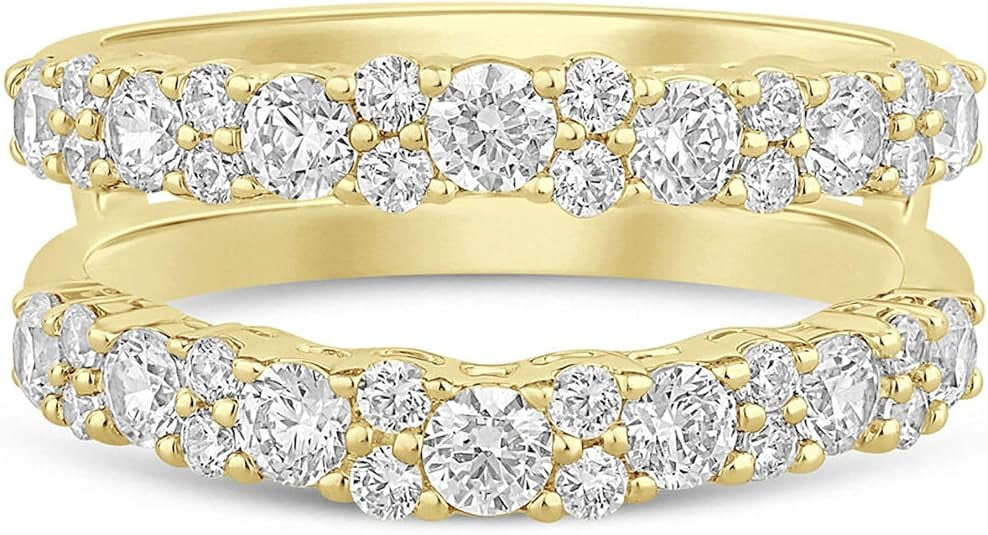 Divine Creation 1.80 Ct Round Cut White Diamond Engagement Wedding ...