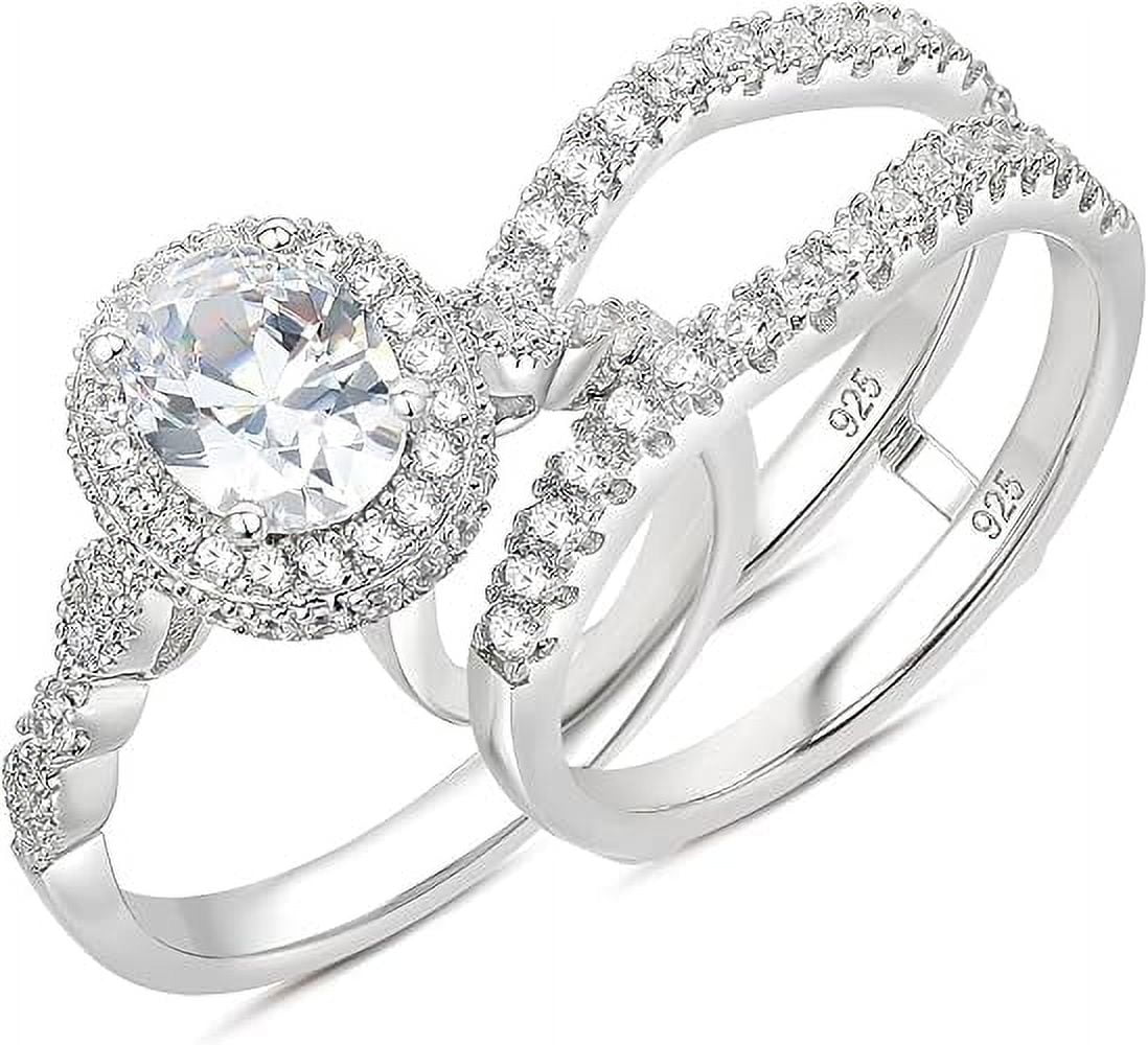 Divine Creation 2.50 Ct Round Cut Diamond Wedding Engagement Enhancer ...