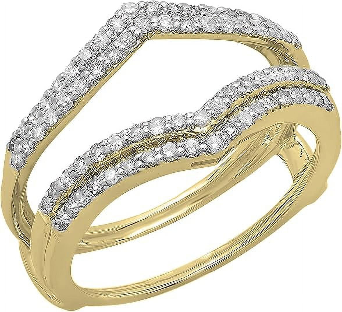 Divine Creation 925 Sterling Silver 1.66 Ct Round Cut White Diamond ...