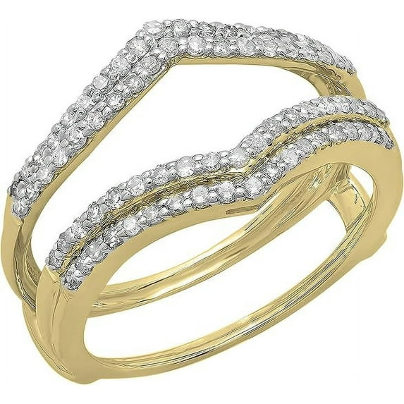 Divine Creation 925 Sterling Silver 1.66 Ct Round Cut White Diamond ...