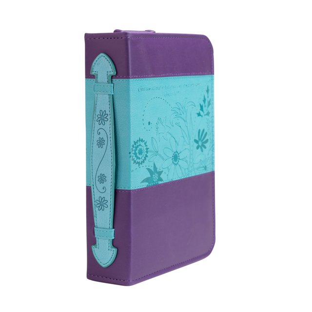 Divine Details: Bible Cover - Teal & Purple God Saw - Genesis 1:31 ...