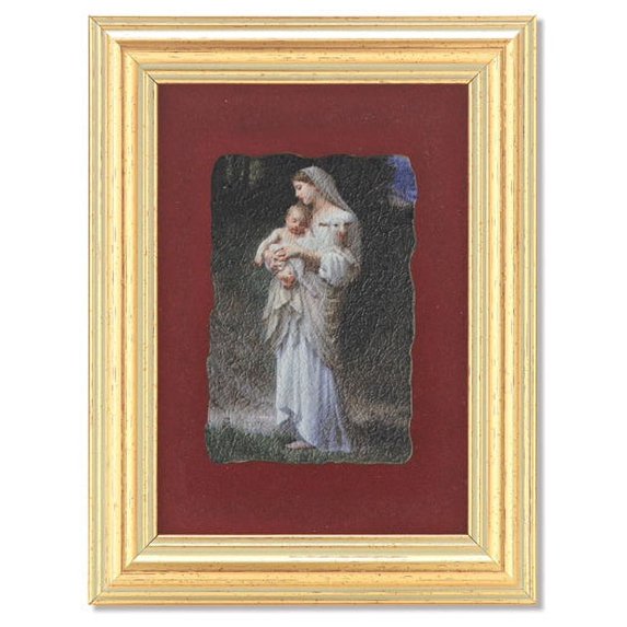 Divine Innocence Picture Framed Wall Art Decor Small, Classic Antique ...